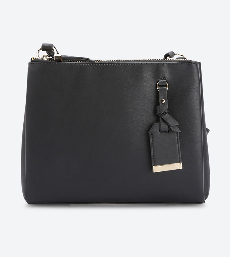 Buy Naturalizer Westside Top Zip Closure Adjustable Strap Details Cross ...