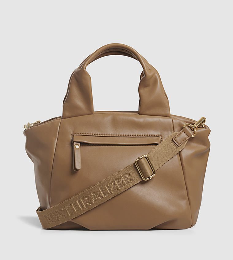 Buy Naturalizer Top Handle Satchel Bag In Brown | 6thStreet Oman