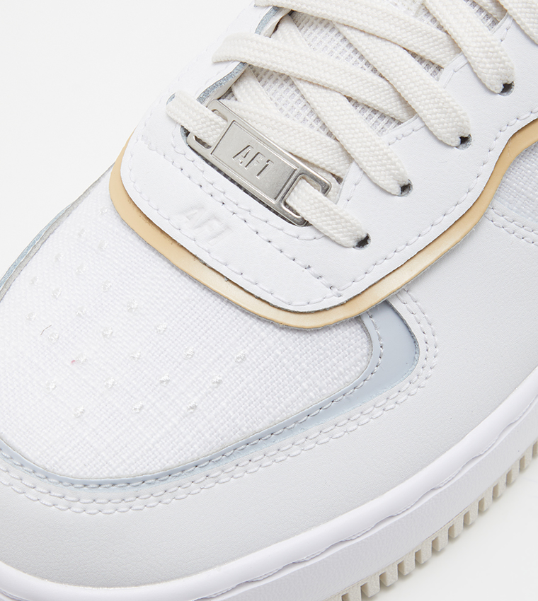 Buy Nike AF1 Shadow Platform Sneakers In White | 6thStreet UAE