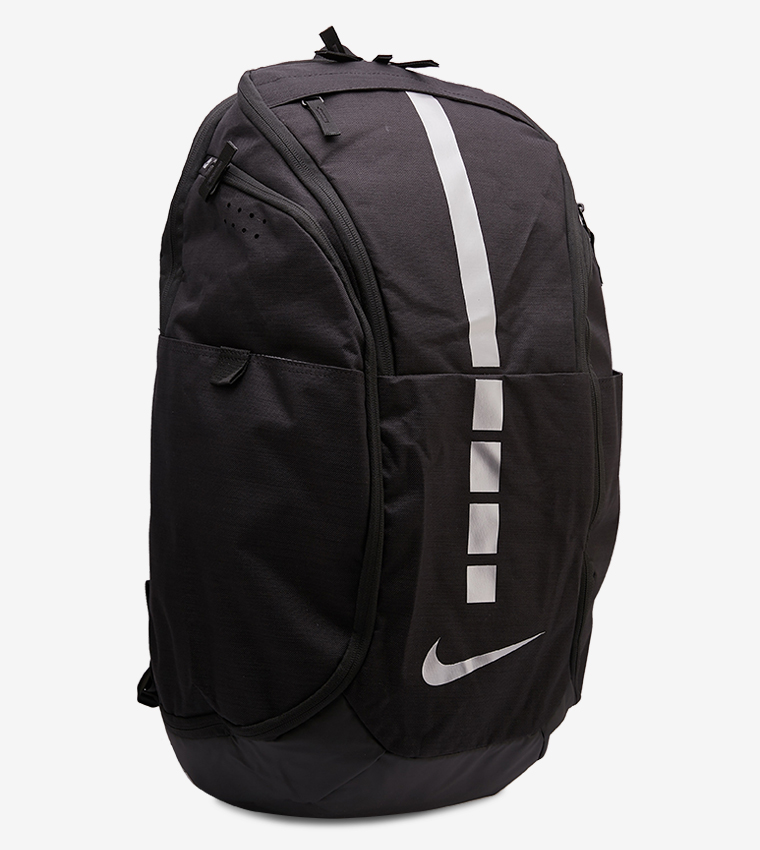 Buy Nike Side Zip Closure Top Hook Details Backpack Black In Black ...