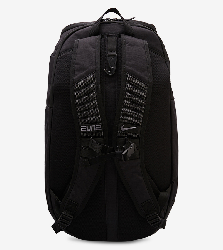 Buy Nike Side Zip Closure Top Hook Details Backpack Black In Black ...