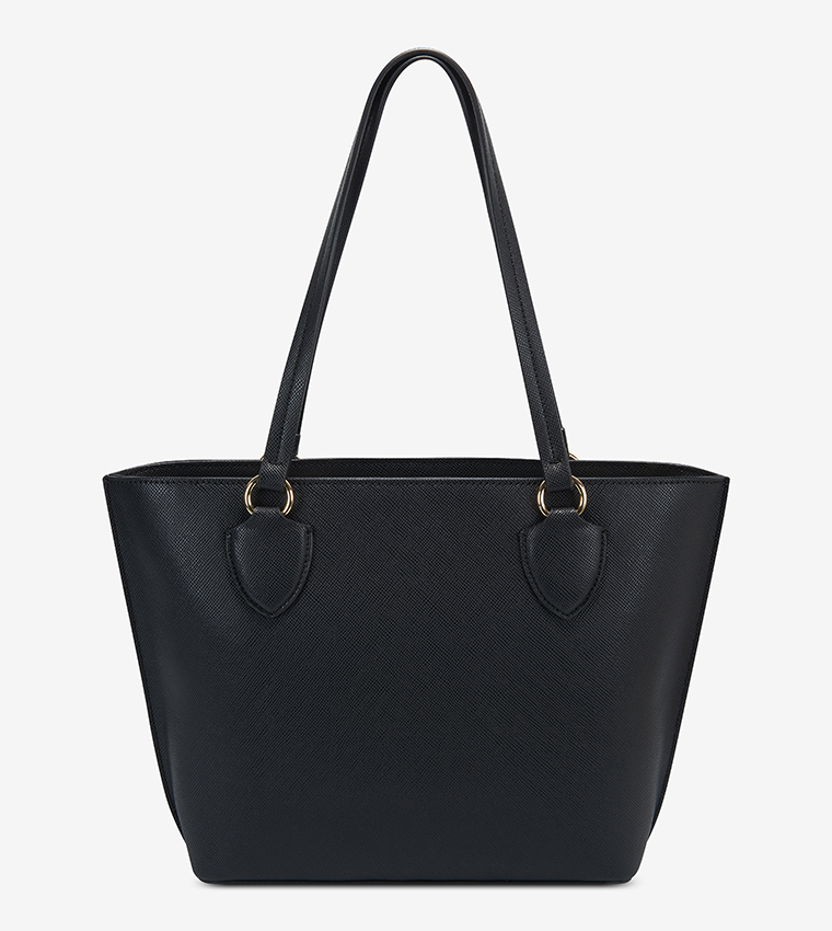 Buy Nine West Payton Small Tote Black In Black | 6thStreet UAE