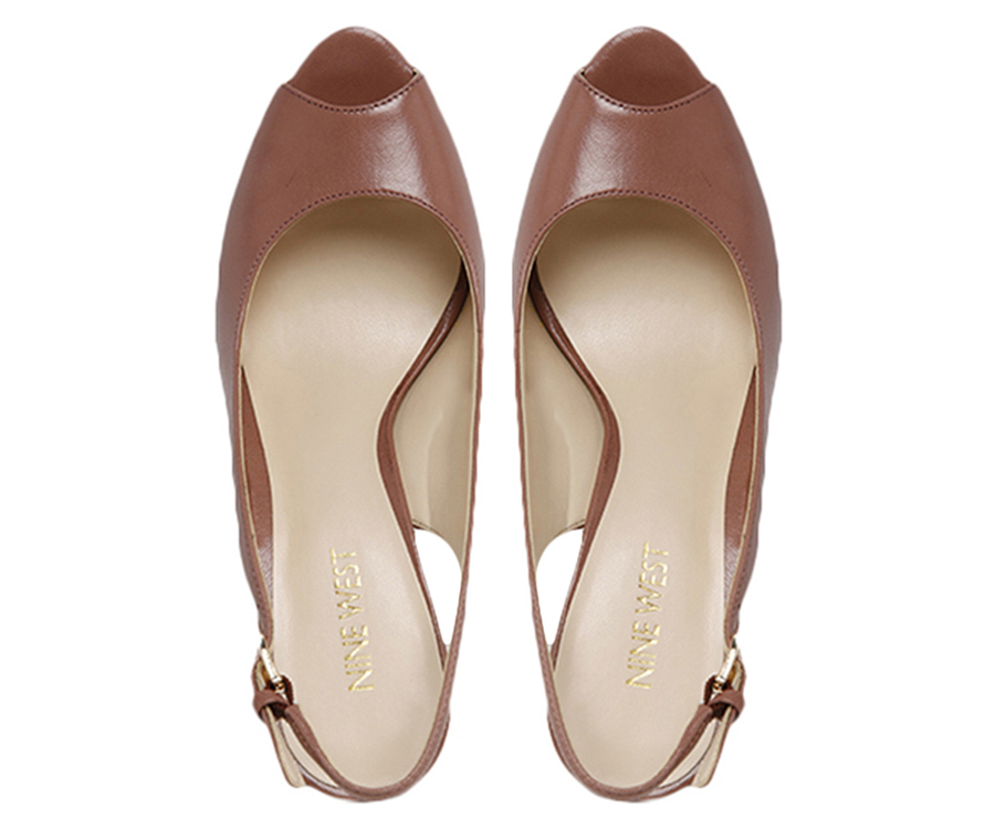Buy Nine West Emilyna High Heel Beige In Natural | 6thStreet Qatar
