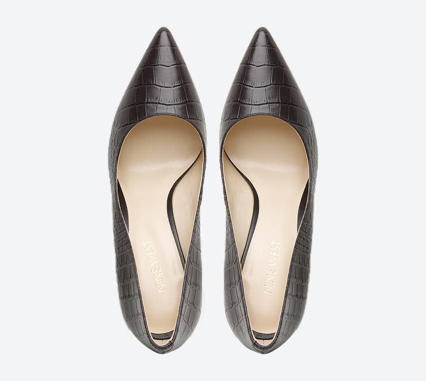 Buy Nine West Tatiana High Heel Brown In Dark Brown | 6thStreet Qatar