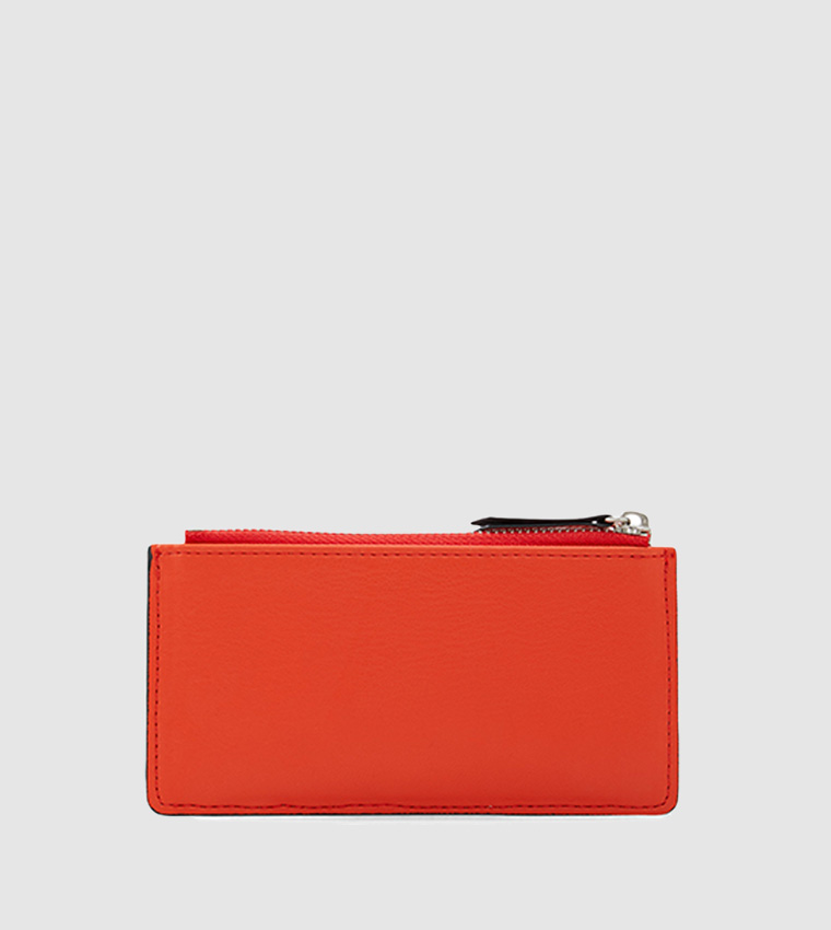 Buy Call It Spring Colorblocked Basic Wallet In Orange | 6thStreet UAE