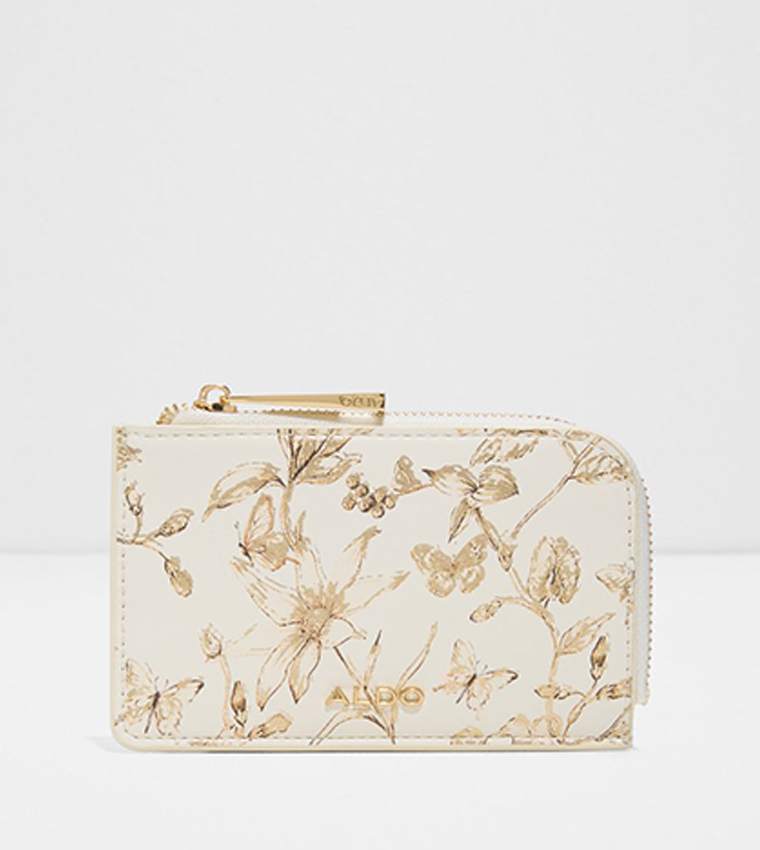 Buy Aldo OLEDRIMAS Printed Card Holder In Gold | 6thStreet Saudi Arabia