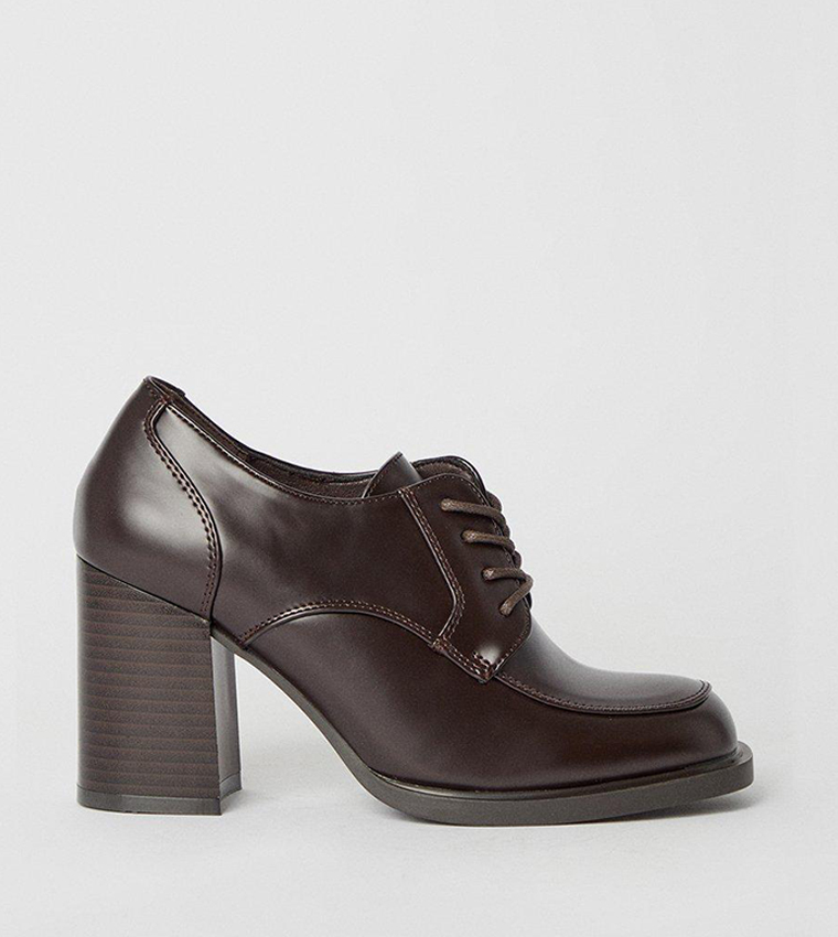 Buy Principles Outlet Principles: Lara Front Lace Up High Block Heel ...