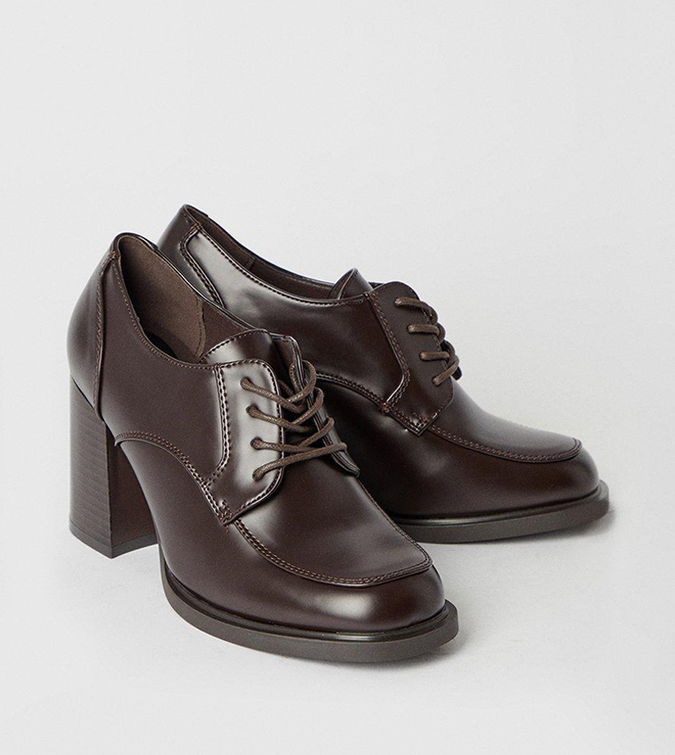 Buy Principles Outlet Principles: Lara Front Lace Up High Block Heel ...