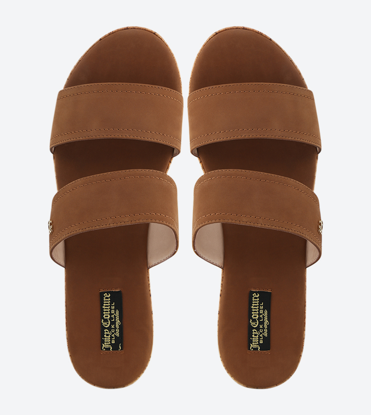 Buy Juicy Couture Jannne Wedges Brown In Brown | 6thStreet UAE