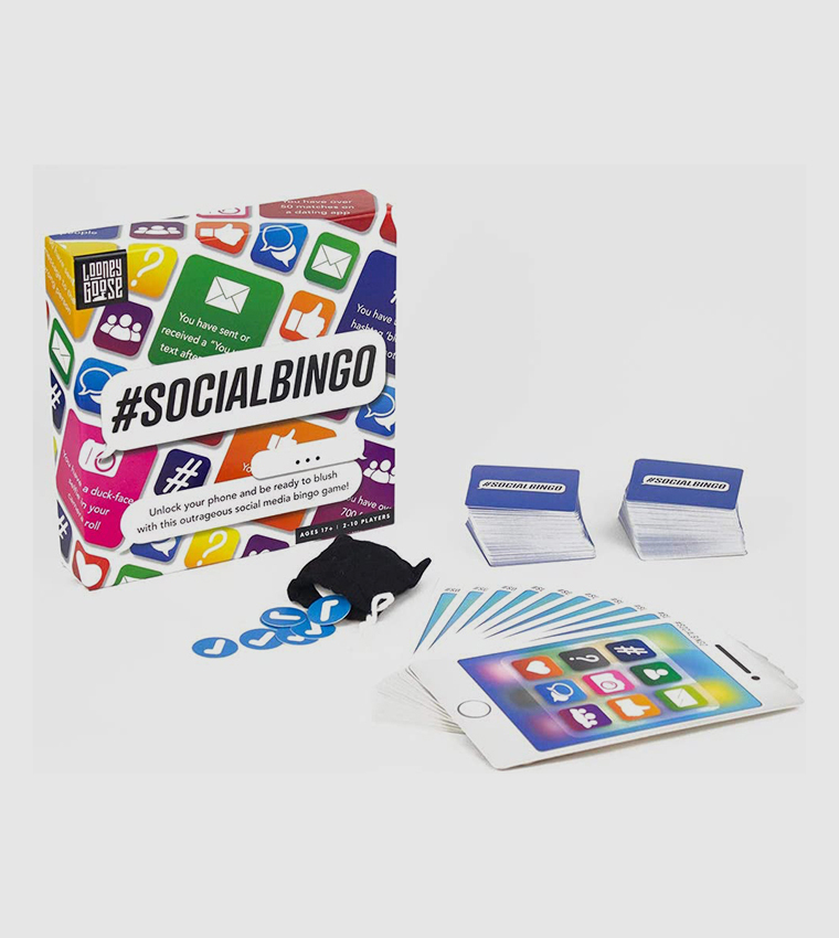 Buy Professor Puzzle Social Bingo The Original Social Media Bingo Game ...