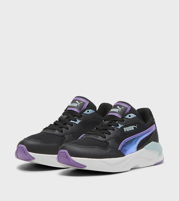 Buy Puma X RAY SPEED LITE DEEP DIVE JR Lace Up Running Shoes In Black ...