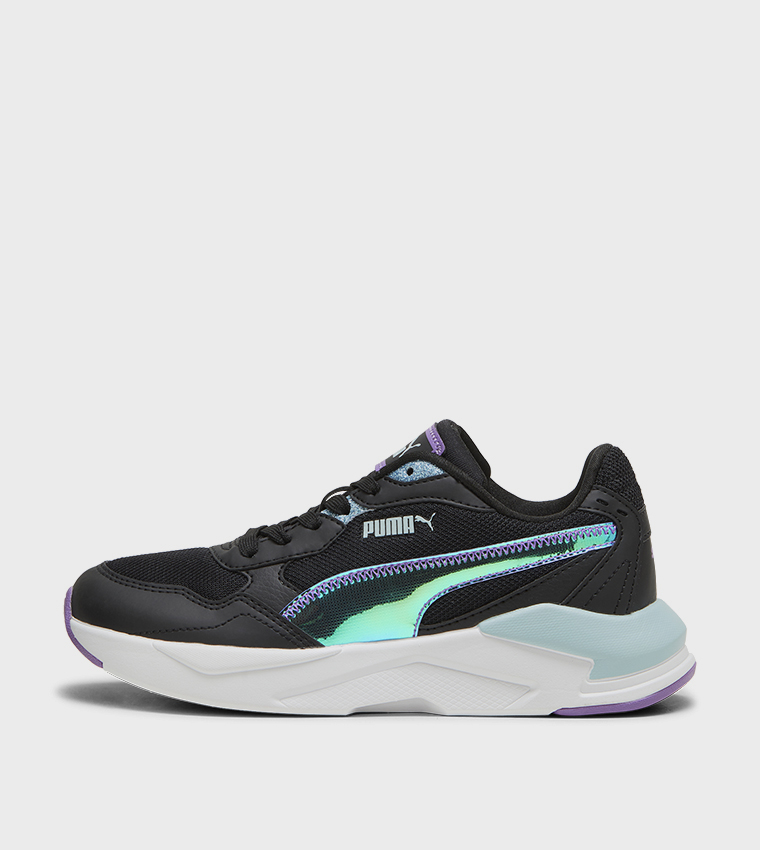 Buy Puma X RAY SPEED LITE DEEP DIVE JR Lace Up Running Shoes In Black ...