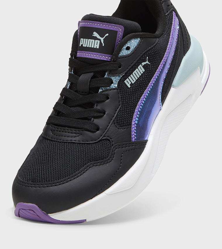 Buy Puma X RAY SPEED LITE DEEP DIVE JR Lace Up Running Shoes In Black ...