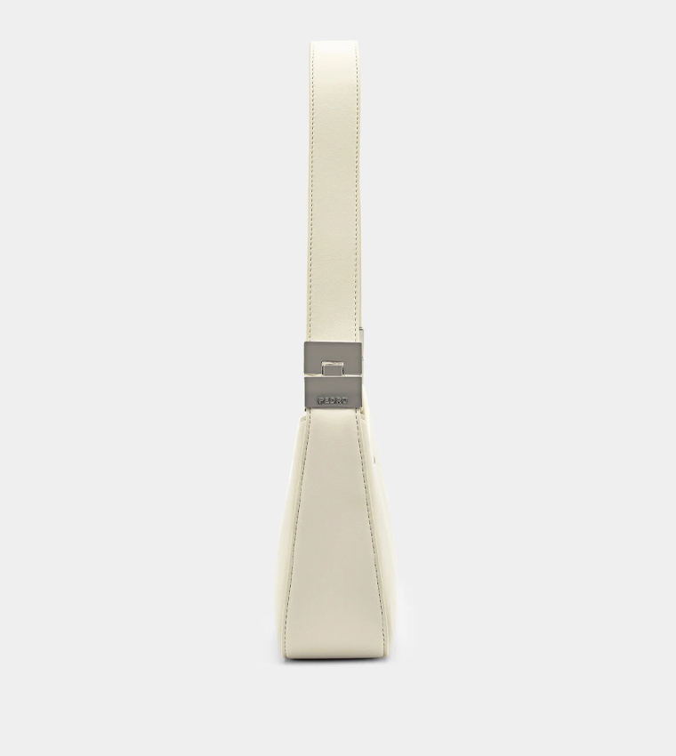 Buy Pedro JATTE Solid Shoulder Bag In Cream | 6thStreet Saudi Arabia