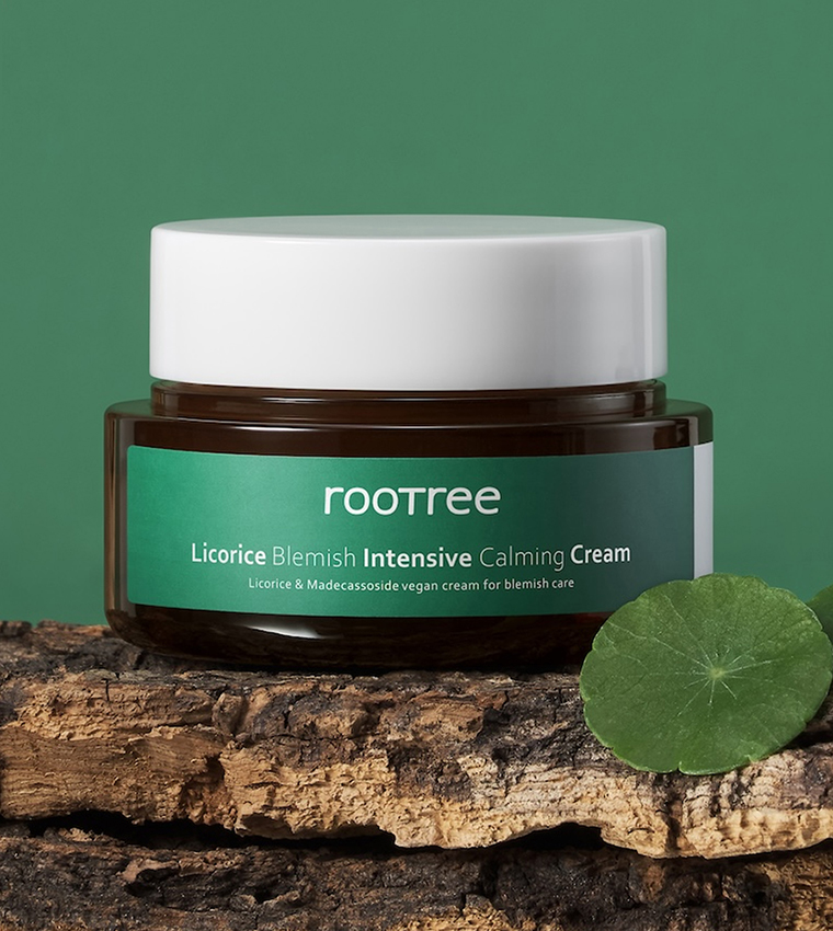 Buy Rootree Licorice Blemish Calming Cream, 50g In Green | 6thStreet UAE