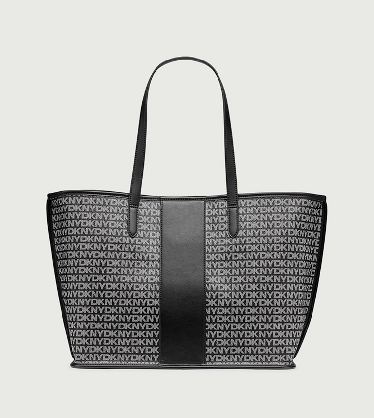 Buy Dkny HALLIE Logo Printed Shoulder Bag In Black | 6thStreet UAE