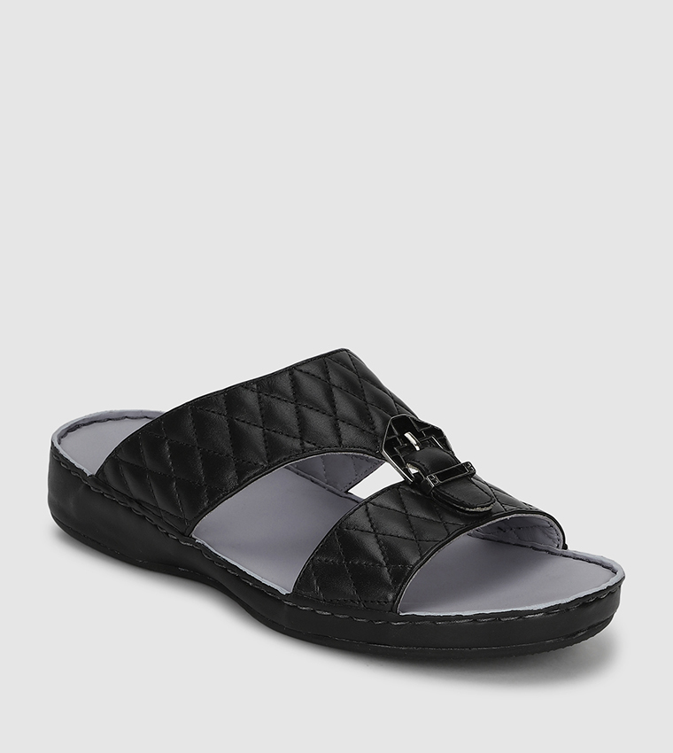 Buy Red Tape Traditional Sandals Black In Black | 6thStreet UAE