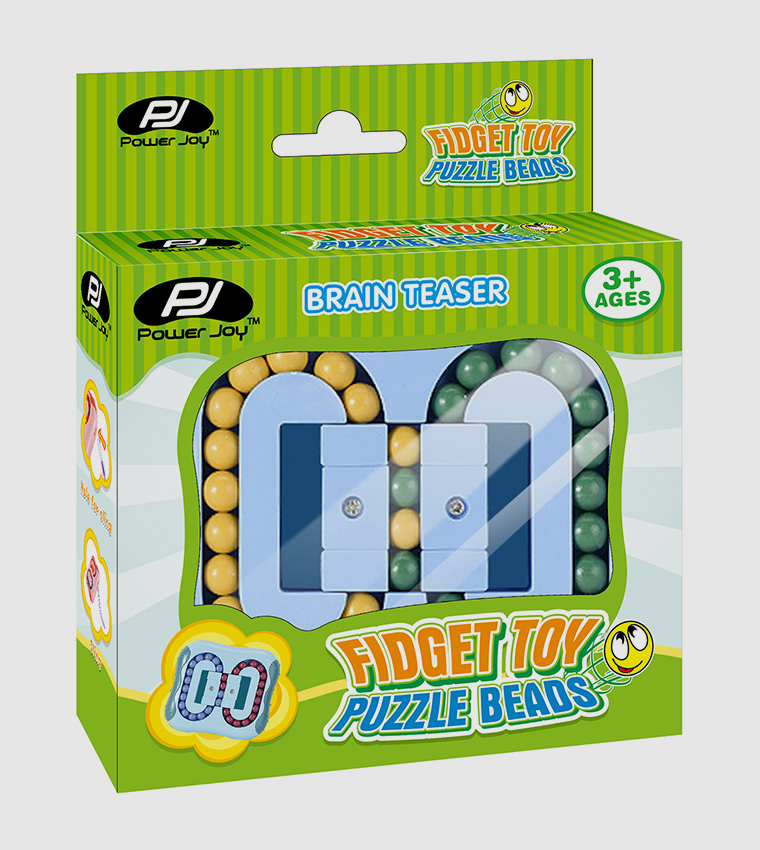 Buy POWER JOY Fidget Toy Puzzle Beads Assorted In Multiple Colors ...