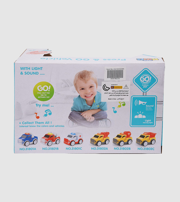 Buy R&B Kids TOUCH N GO B/O BLUE DEMON In Multiple Colors | 6thStreet Qatar