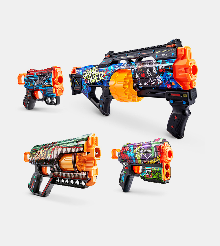 Buy X Shot Mix Combo Last Stand Blaster Griefer/Flux And Menace In ...