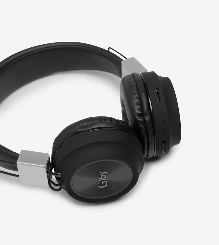 Buy R&B Metal Ear Wireless Headphone In Black | 6thStreet Qatar