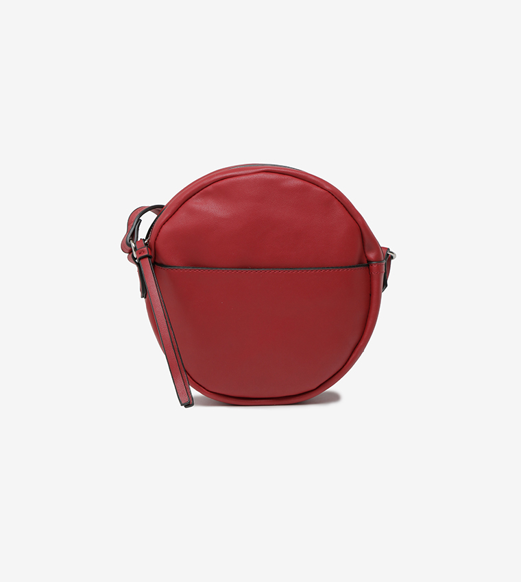 Buy R&B Women Round Cross Body Bag In Red | 6thStreet Qatar