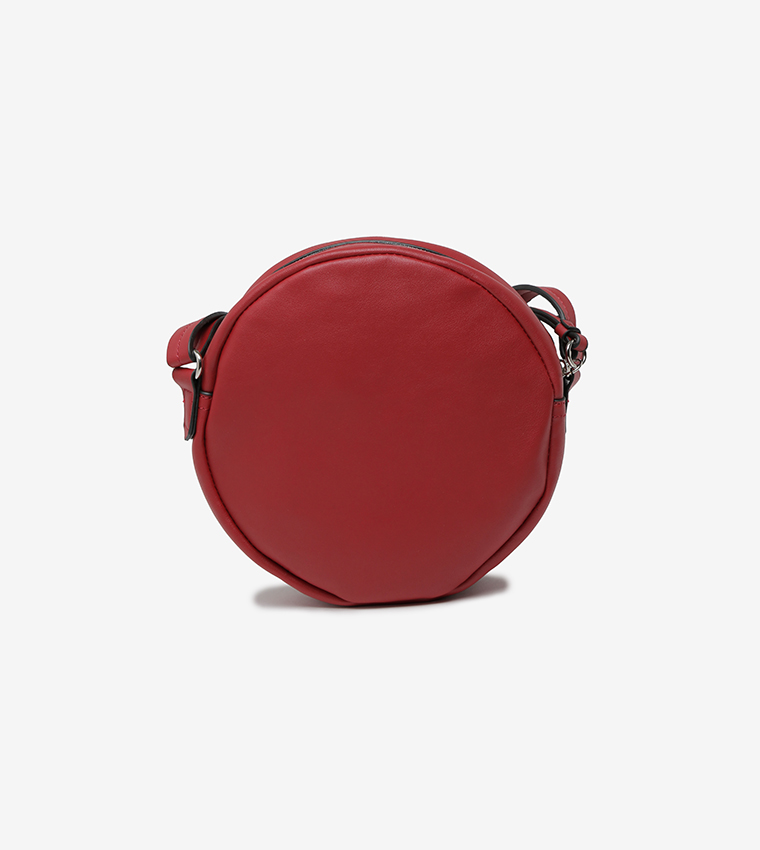 Buy R&B Women Round Cross Body Bag In Red | 6thStreet Qatar