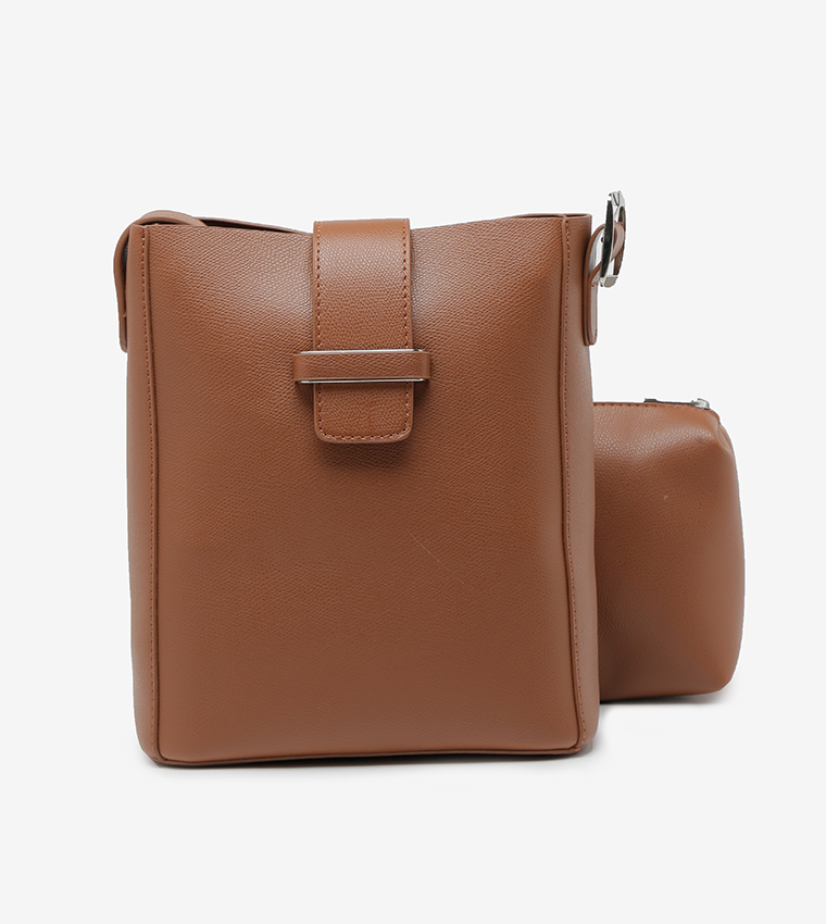 Buy R&B Women Hobo Style Adjustable Bag Straps In Brown | 6thStreet Qatar