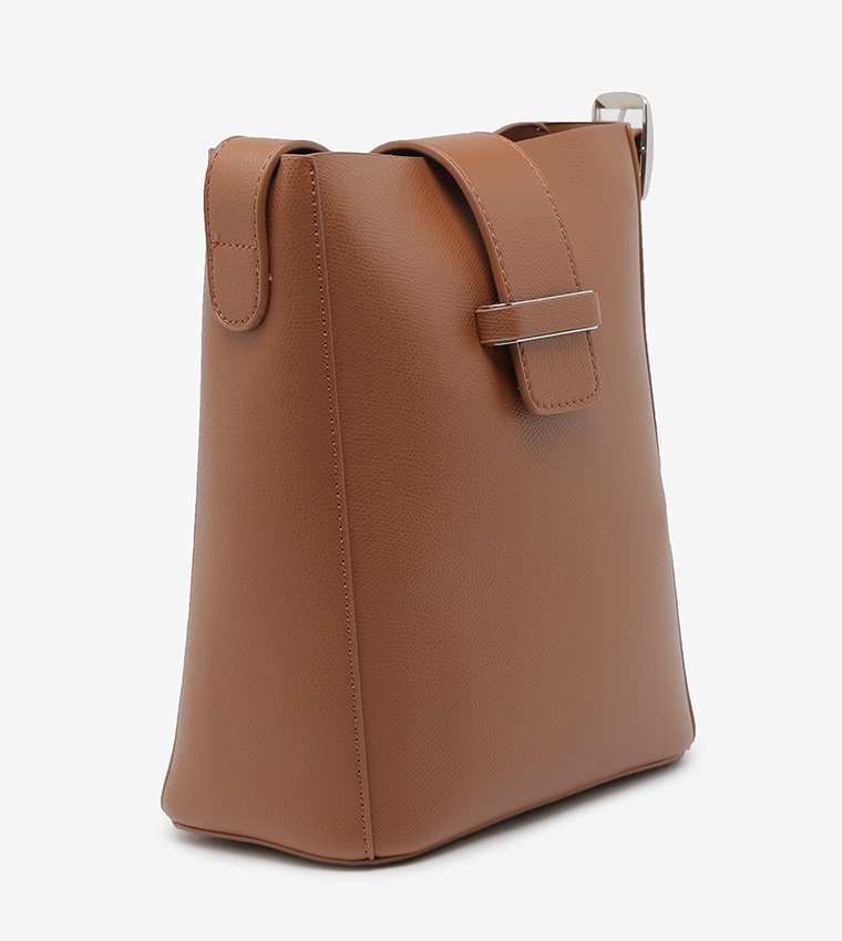 Buy R&B Women Hobo Style Adjustable Bag Straps In Brown | 6thStreet Qatar