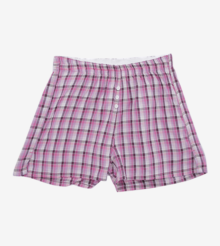 Buy R&B Women Woven Boxer Short In Multiple Colors | 6thStreet Bahrain