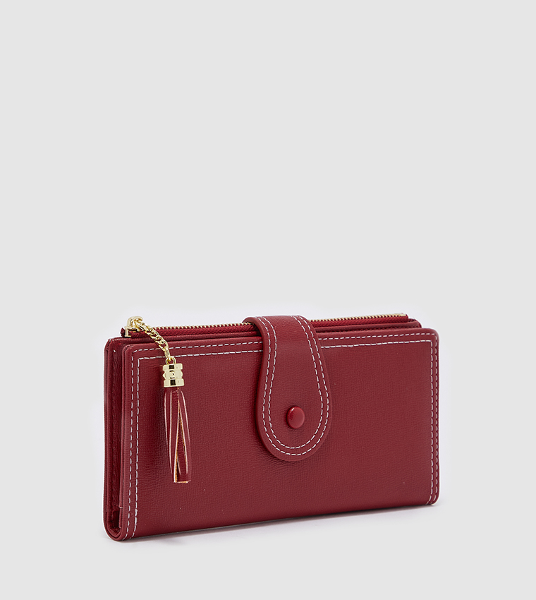 Buy R&B Ladies Big Wallet In Red | 6thStreet Saudi Arabia