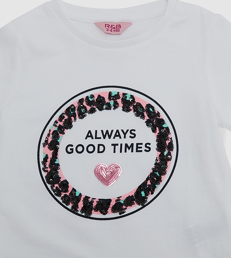 Buy R&B Girls Top And Bottom Set In Multiple Colors | 6thStreet Kuwait