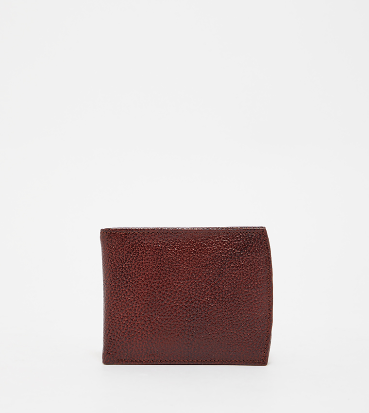 Buy R&B Square Wallet In Brown | 6thStreet Saudi Arabia