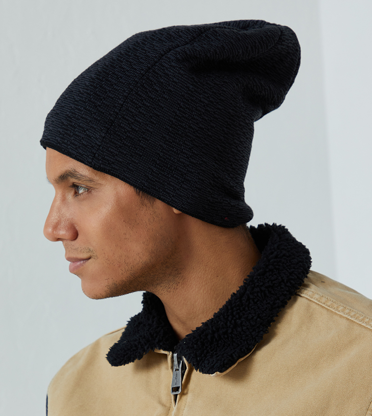 Buy R&B Men'S Bonnet Cap In Black | 6thStreet Saudi Arabia