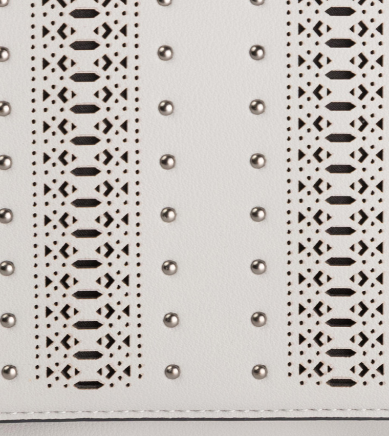 Buy Jenny Fairy @ CCC Laser Cut On Flap Cross Body Bag Grey In Grey ...