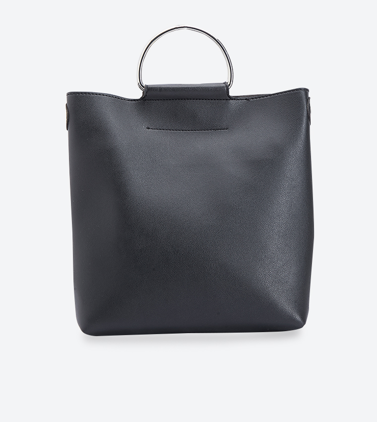 Buy Jenny Fairy @ CCC Magnetic Snap Button Closure Tote Bag Black ...