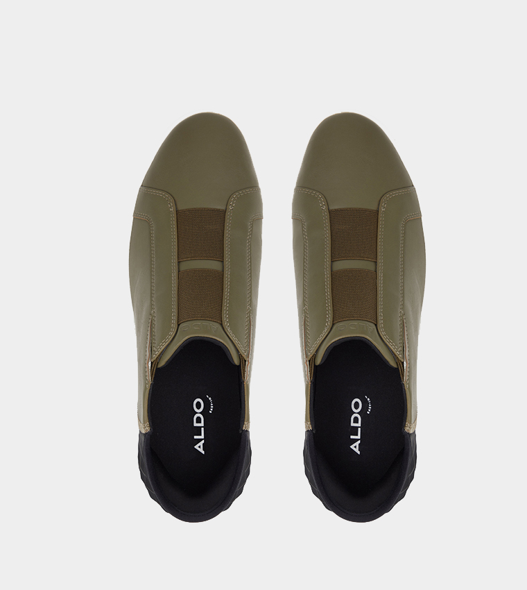 Buy Aldo REBOUND Slip On Casual Shoes In Khaki | 6thStreet UAE