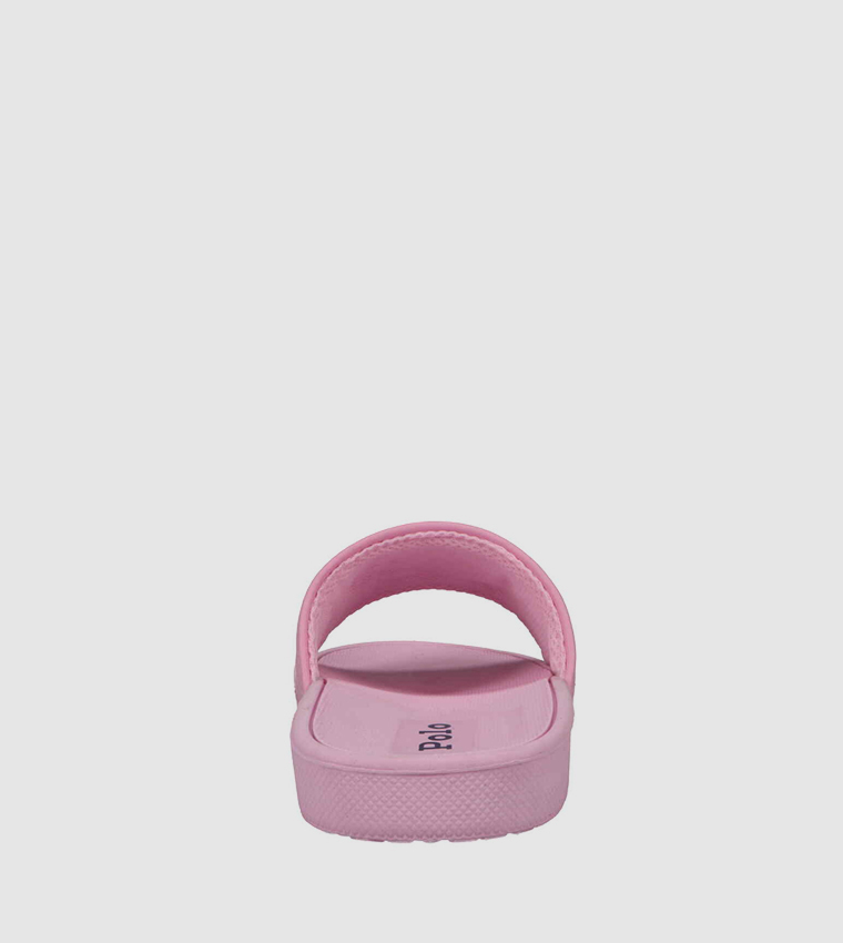 Buy Polo Ralph Lauren Cayson Toddler Slides In Pink | 6thStreet UAE