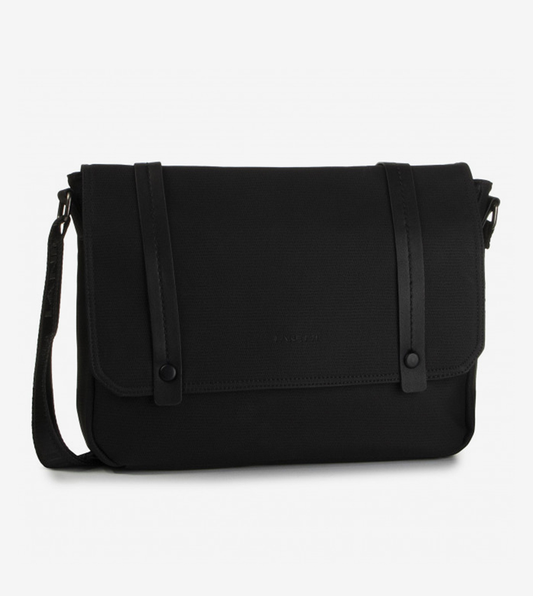 Buy Lanetti @ CCC Zip Closure Messenger Bags Black In Black | 6thStreet ...