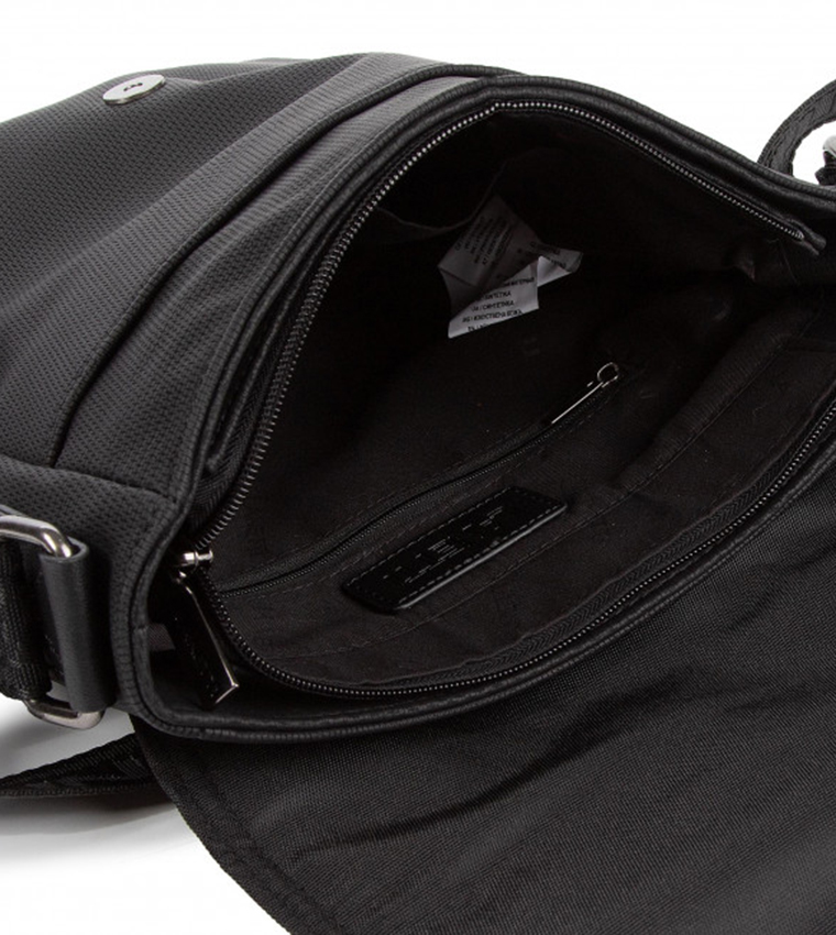 Buy Lanetti @ CCC Zip Closure Messenger Bags Black In Black | 6thStreet ...