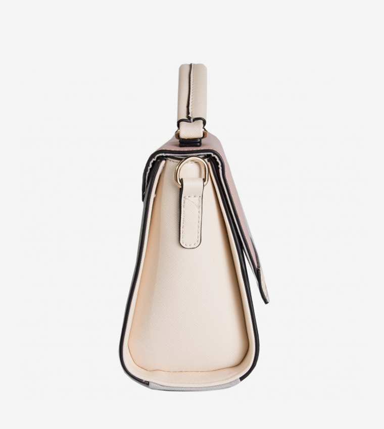 Buy Jenny Fairy @ CCC Logo Detail Front Flap Shoulder Bag Pink In Pink ...