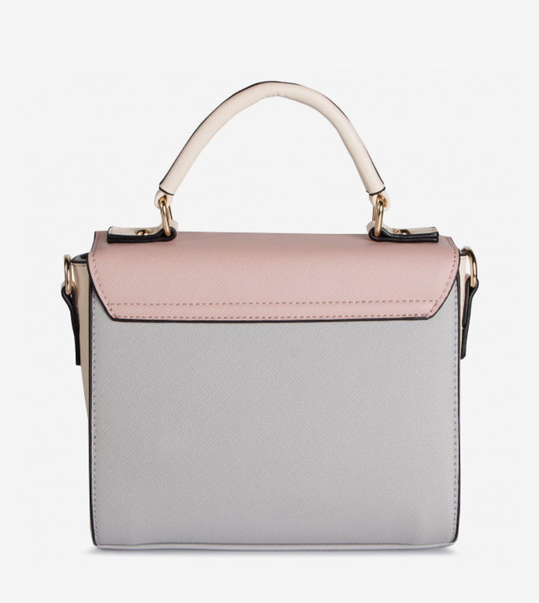 Buy Jenny Fairy @ CCC Logo Detail Front Flap Shoulder Bag Pink In Pink ...