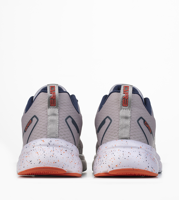 Buy DR3 Road Runner Lace Up Running Shoes In Grey | 6thStreet Saudi Arabia