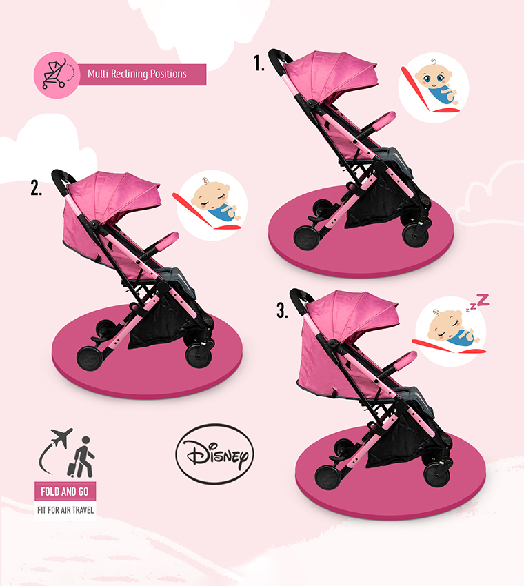 Buy Disney Disney Minnie Mouse Travel Stroller In Multiple Colors ...