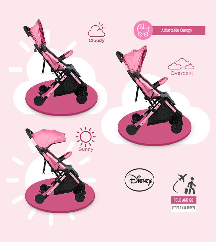Buy Disney Disney Minnie Mouse Travel Stroller In Multiple Colors ...