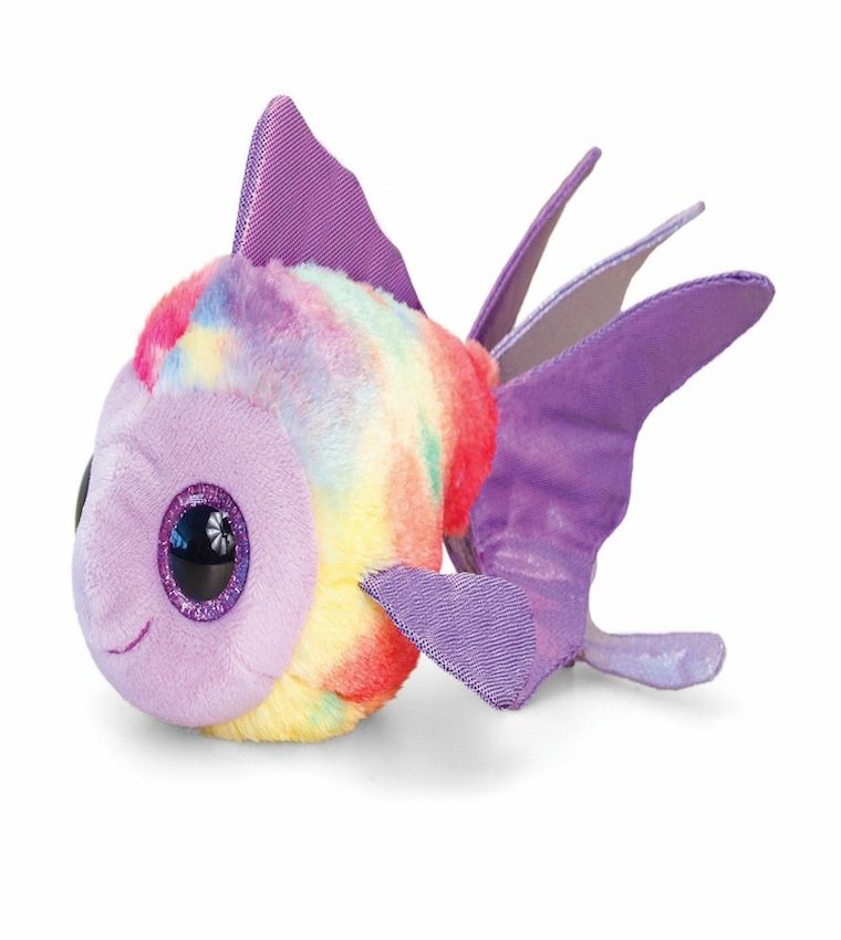 Buy R&B Kids Keel Toys: 15cm Animotsu Sealife Purple Fish In Multiple ...