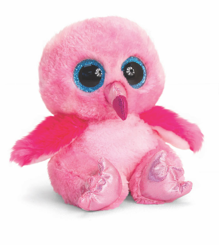 Buy R&B Kids Keel Toys: 15cm Animotsu Flamingo Multi In Multiple Colors ...