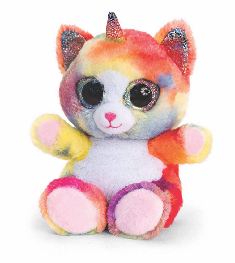 Buy R&B Kids Keel Toys: 15cm Animotsu Unikitten Multi In Multiple ...