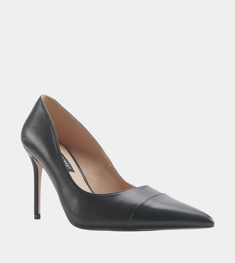 Buy Nine West SHEILA Cap Toe Stiletto Heel Pumps In Black | 6thStreet UAE