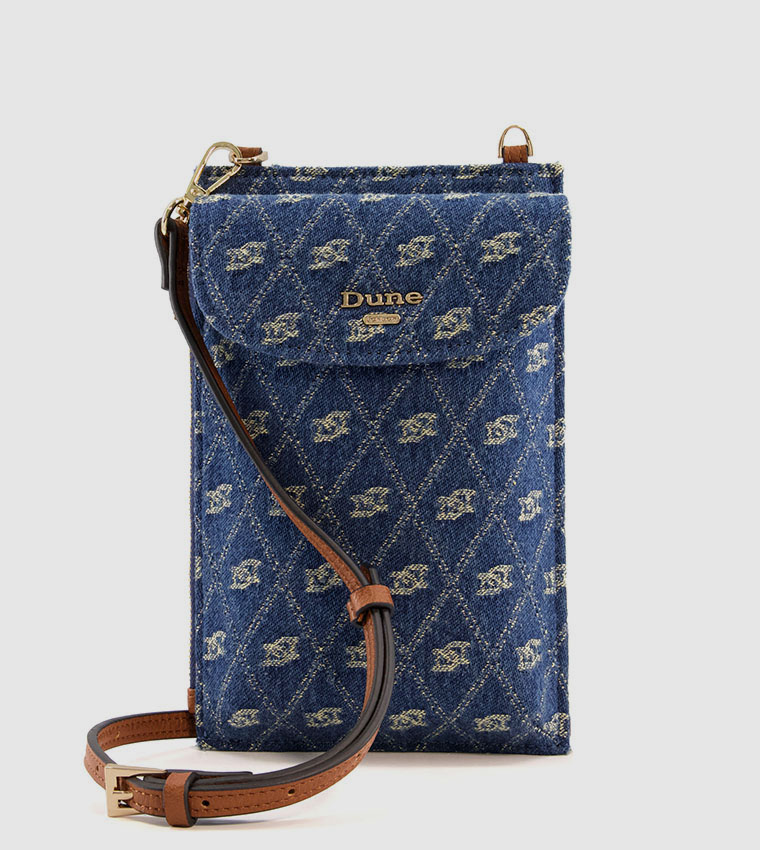 Buy Dune London SHELBEE Essentials Cross Body Bag In Blue | 6thStreet UAE
